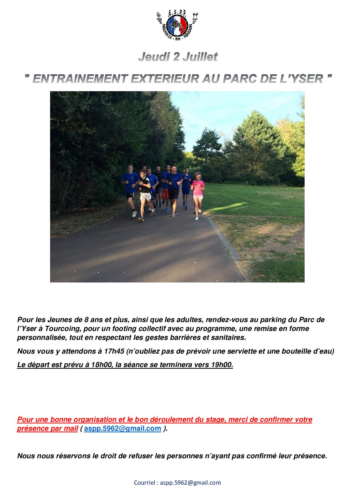 Séance de mise en forme Physique au Parc de l’Yser !!! – ACADÉMIE DES ...